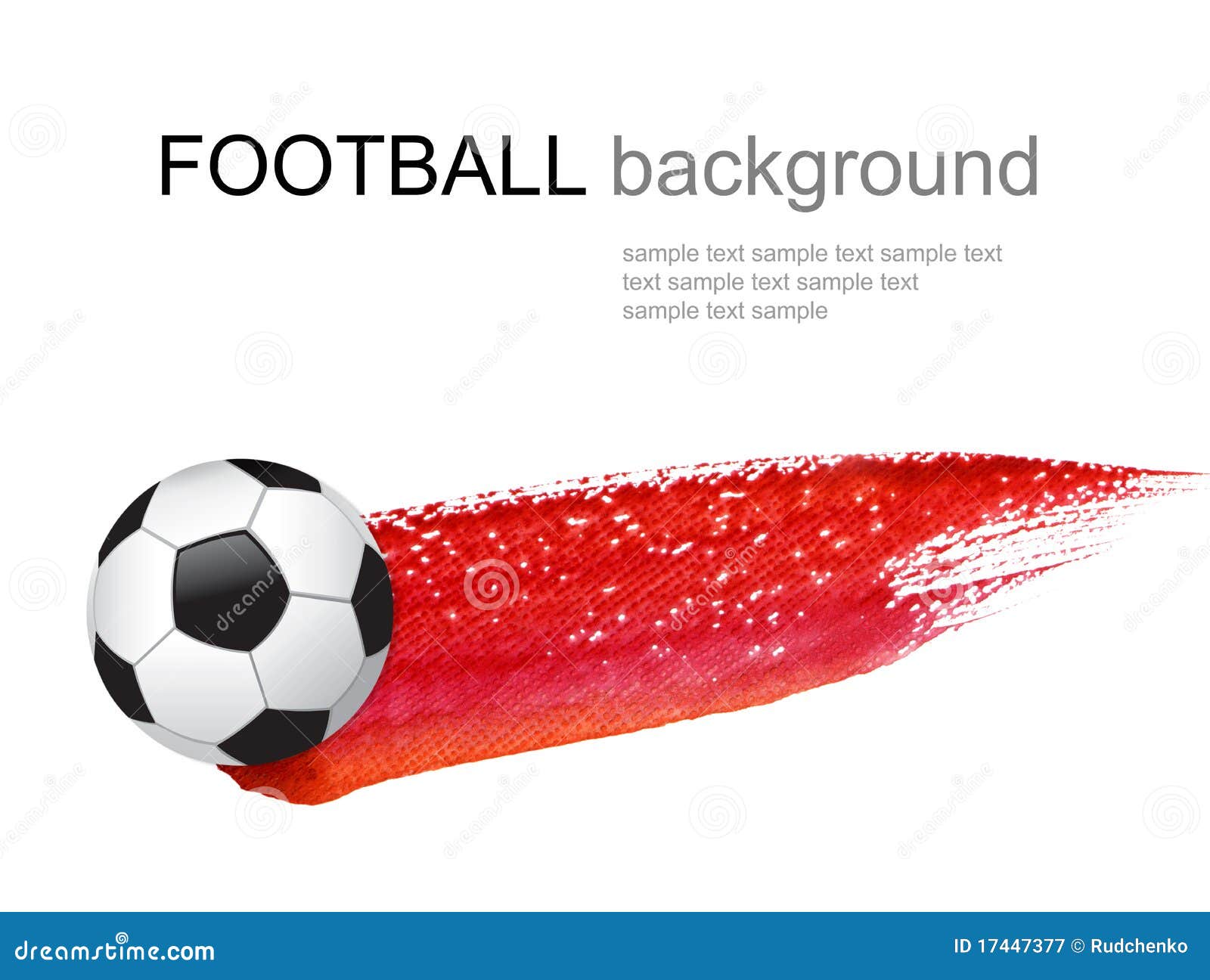 Soccer Ball and Paint Scratch Stock Image - Image of entertainment ...