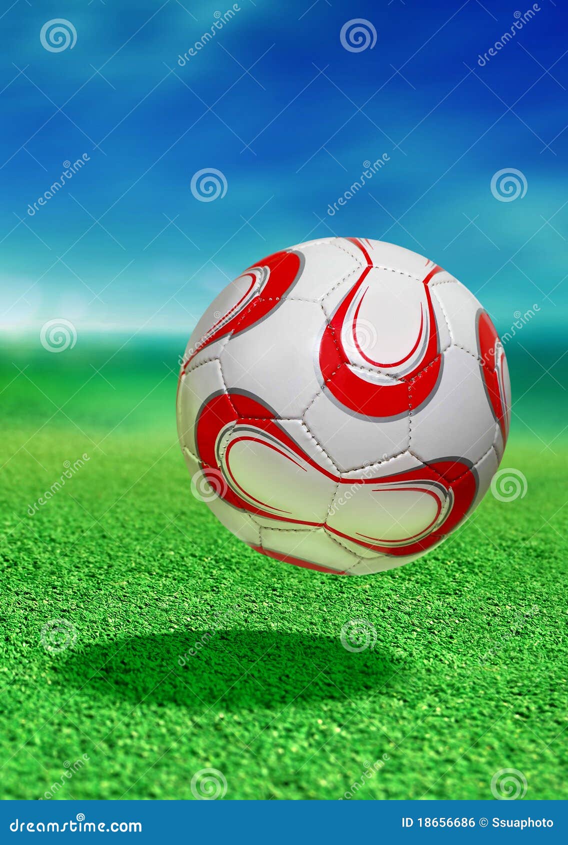 Soccer ball with path stock photo. Image of recreation - 18656686