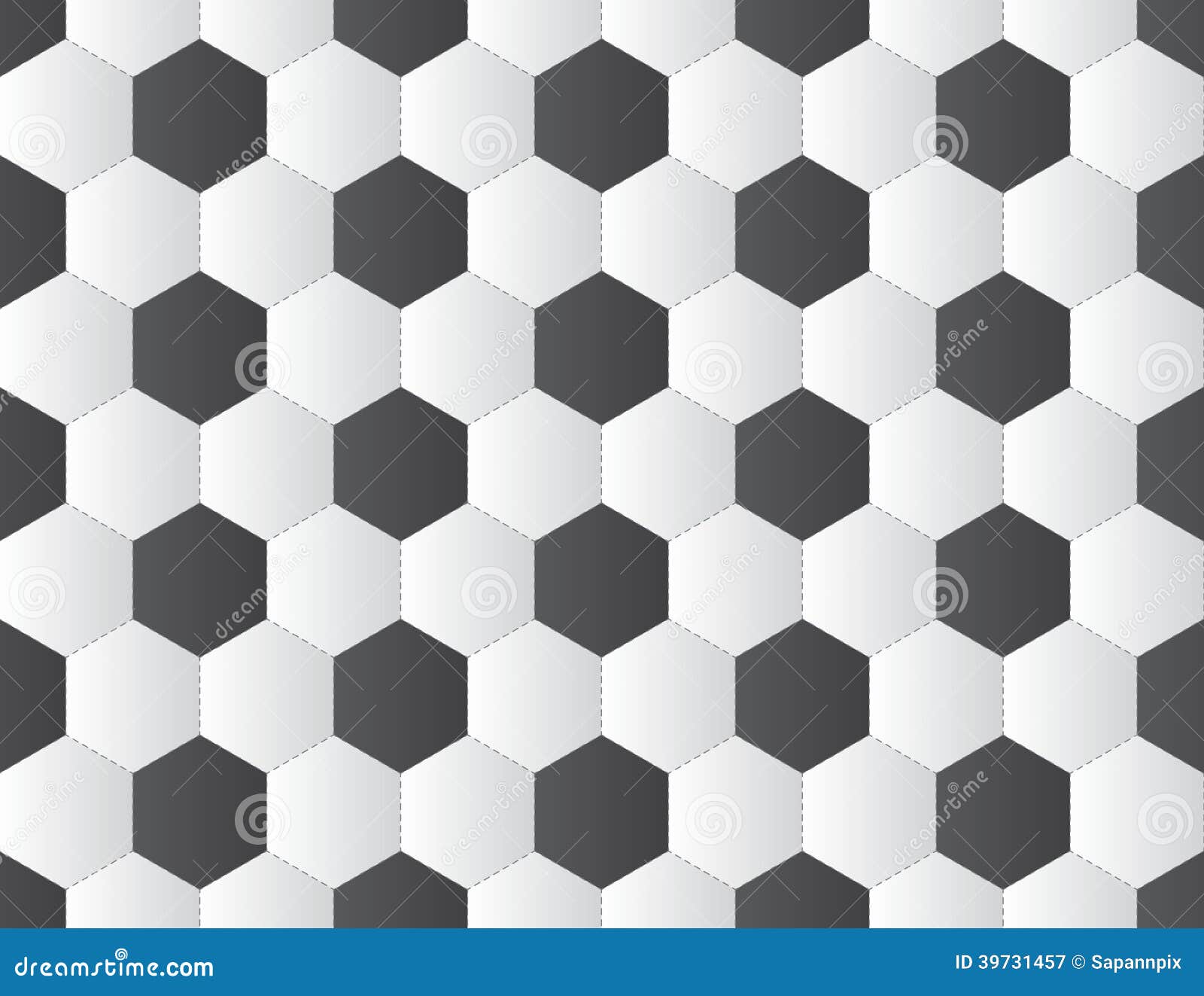 Pattern With A Soccer Ball In A Yellow Frame Royalty-Free Stock ...