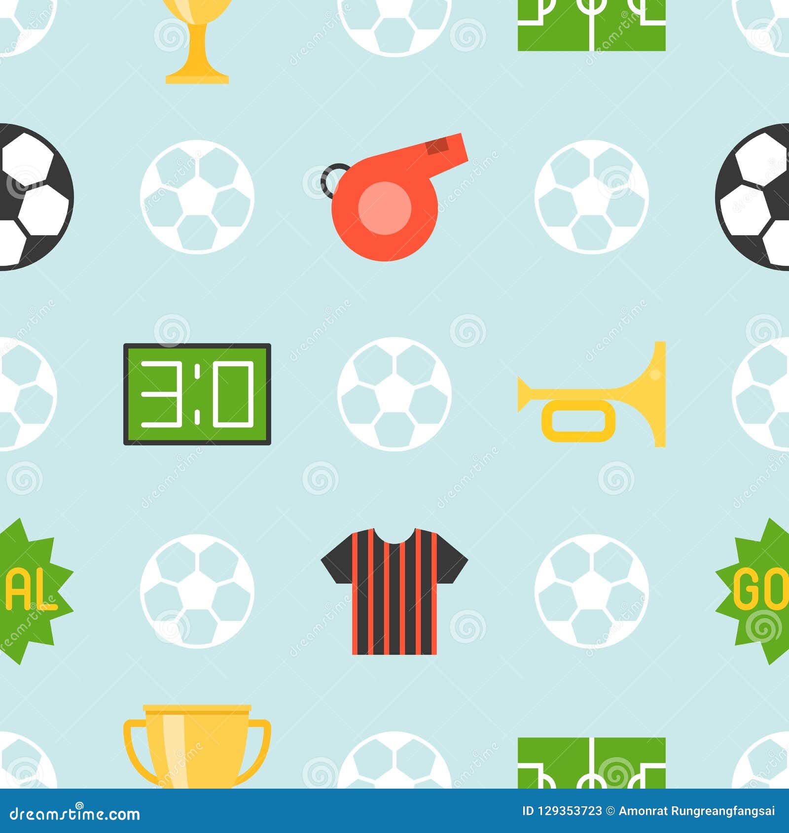 Soccer Ball Pattern, Seamless for Use As Wallpaper Stock Vector ...