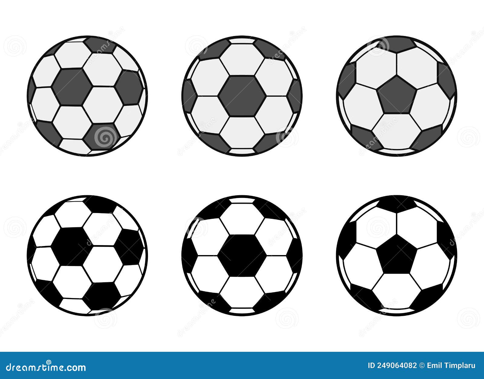 Soccer Ball Vector Design Illustration Isolated on White Background ...