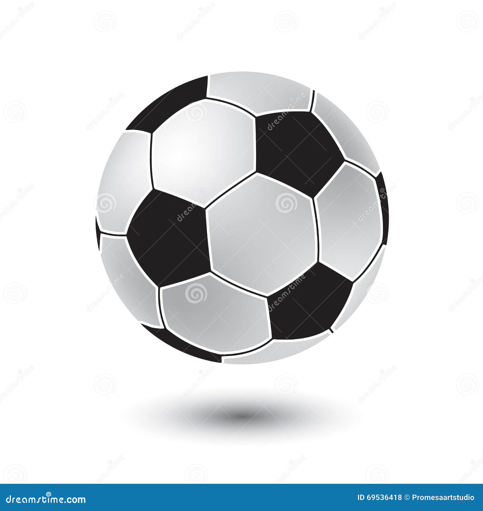Soccer Ball in Vector Format Stock Illustration - Illustration of drawn ...
