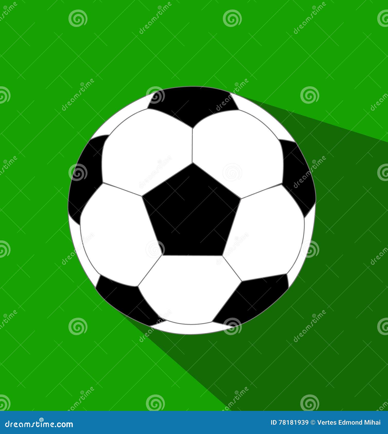 Soccer Ball Vector Illustration Stock Vector - Illustration of offside ...