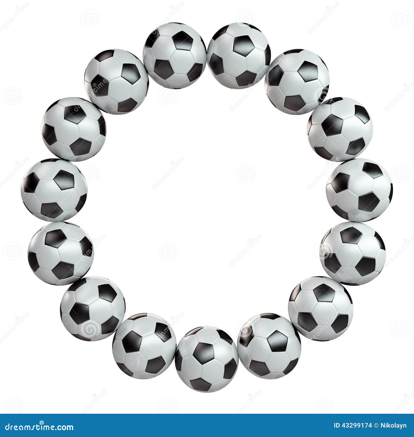 Soccer balls stock illustration. Illustration of needle - 43299174