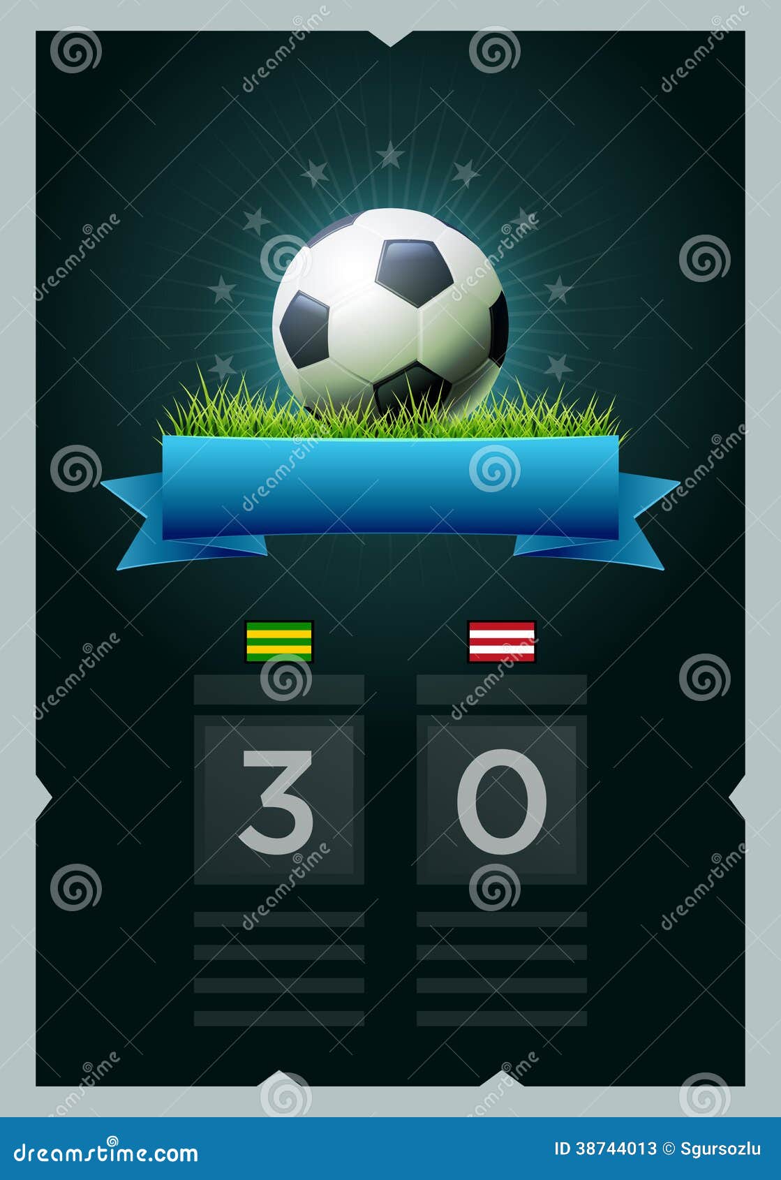 Soccer Scoreboard Clipart