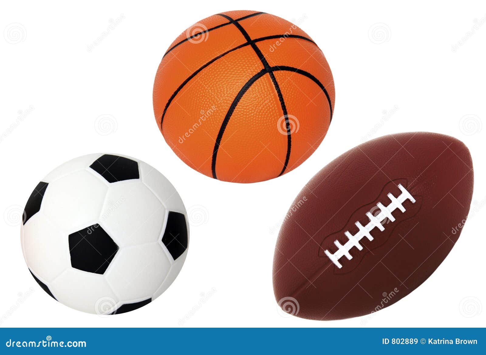 Soccer Basket and Foot Ball Isolated on White Stock Image - Image of ...
