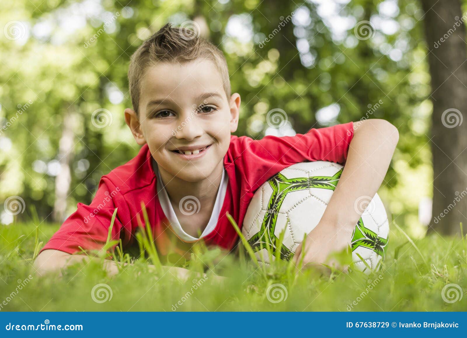 Soccer Boy stock image. Image of ball, smiling, soccer - 67638729
