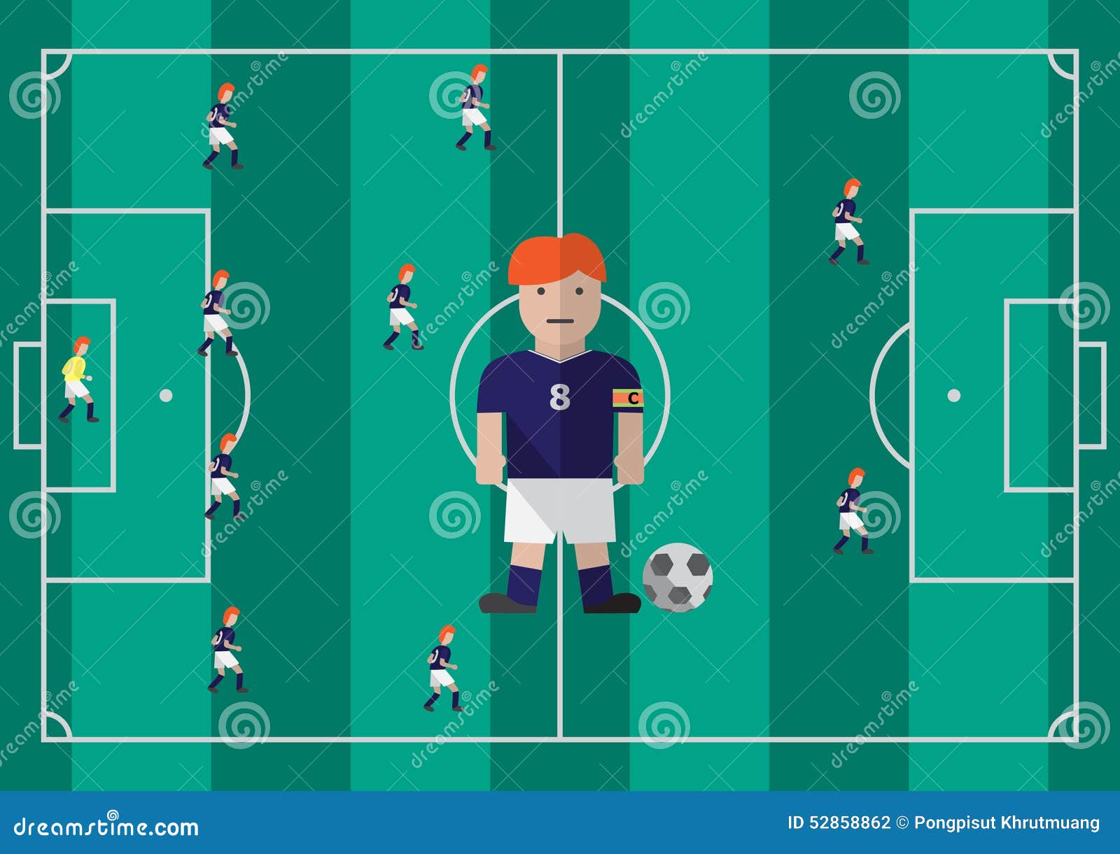 Team Captain Football Jersey Stock Illustrations – 61 Team Captain ...