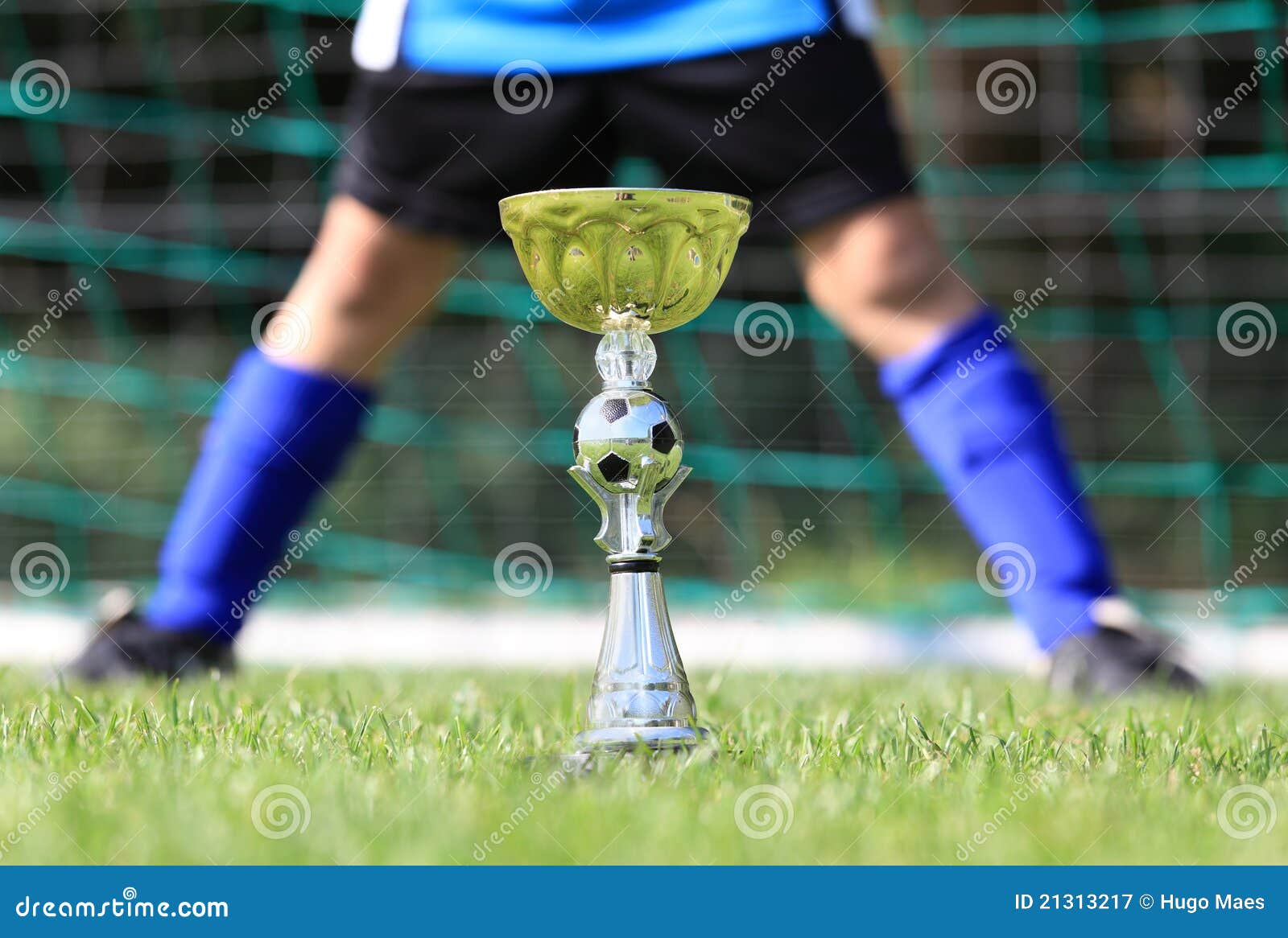 Soccer champion cup stock image. Image of player, legs - 21313217