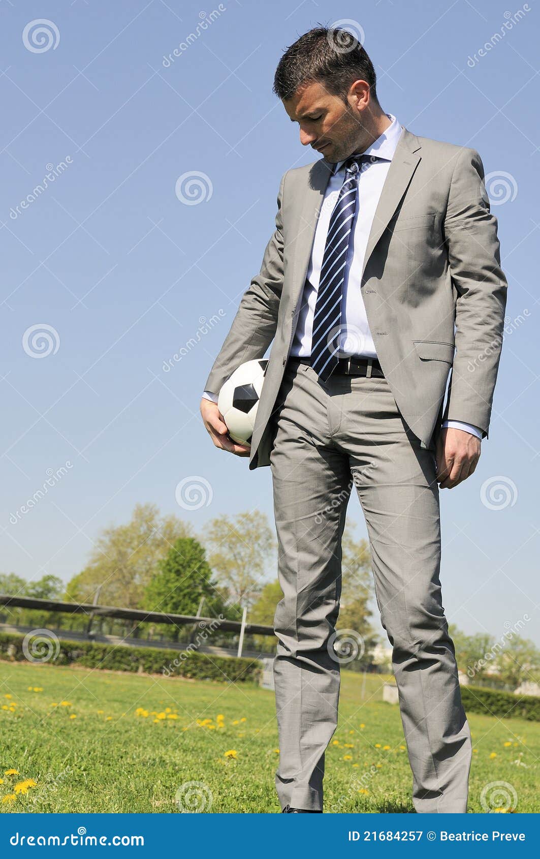 Soccer coach stock image. Image of holding, displaying - 21684257