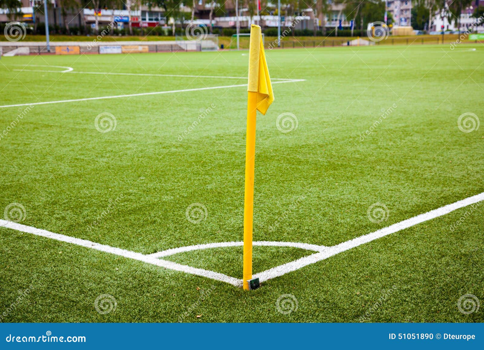 Soccer corner stock photo. Image of goal, green, champions - 51051890