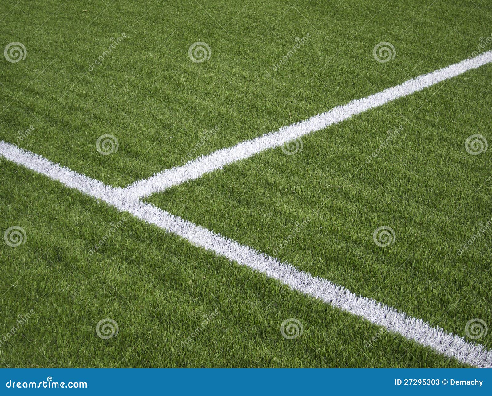 Soccer Corner Marking stock image. Image of line, lawn - 27295303