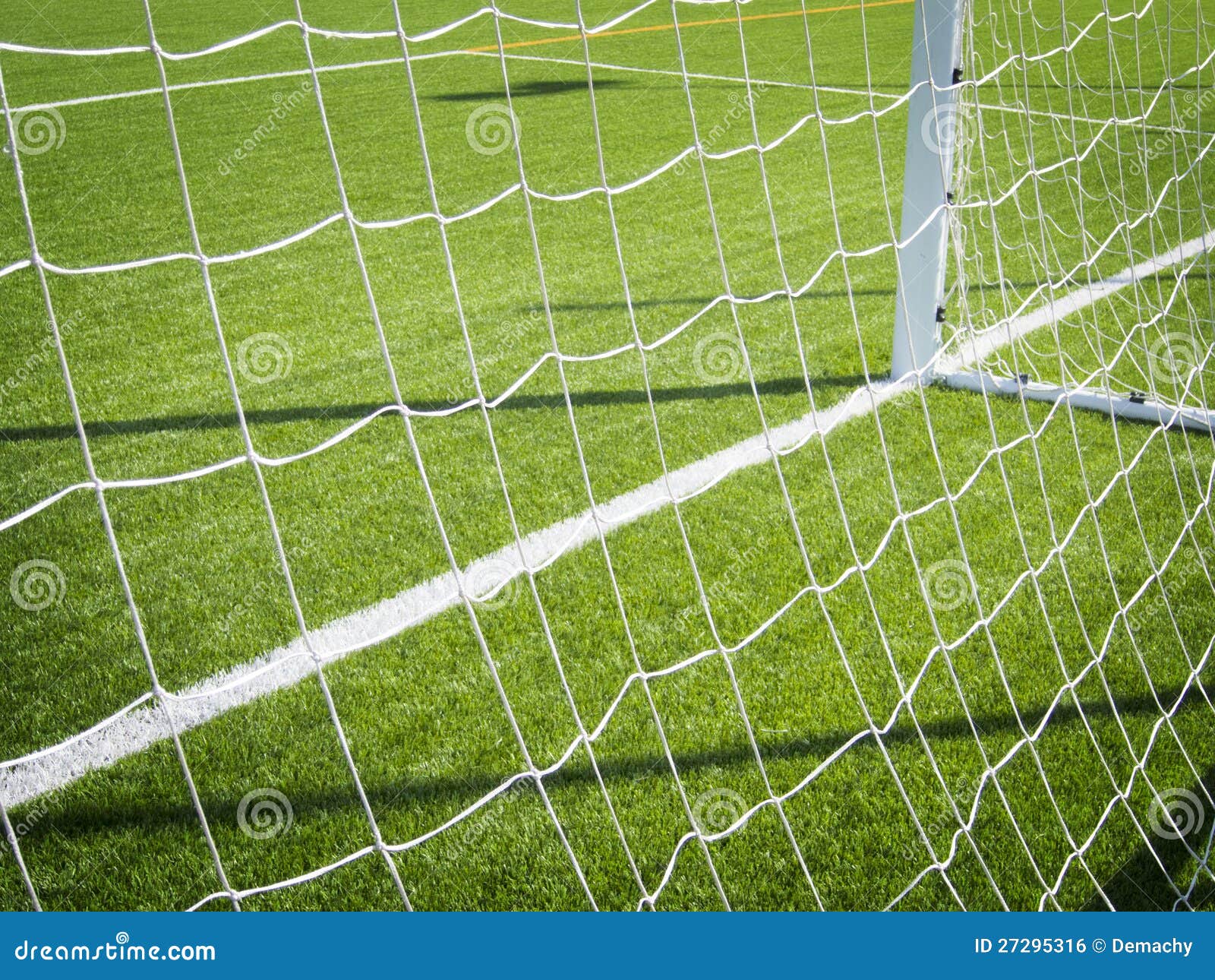 Soccer Corner Marking stock photo. Image of artificial - 27295316
