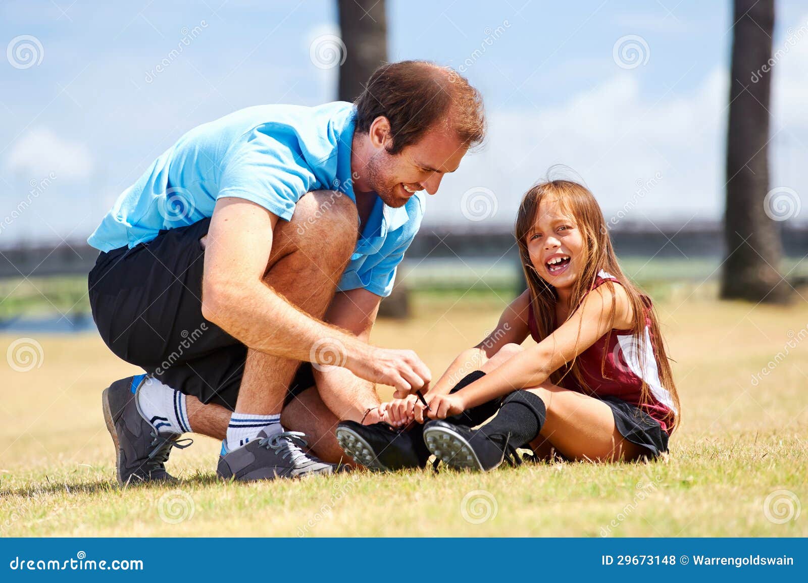 Soccer dad stock photo. Image of outdoor, boot, laughing - 29673148