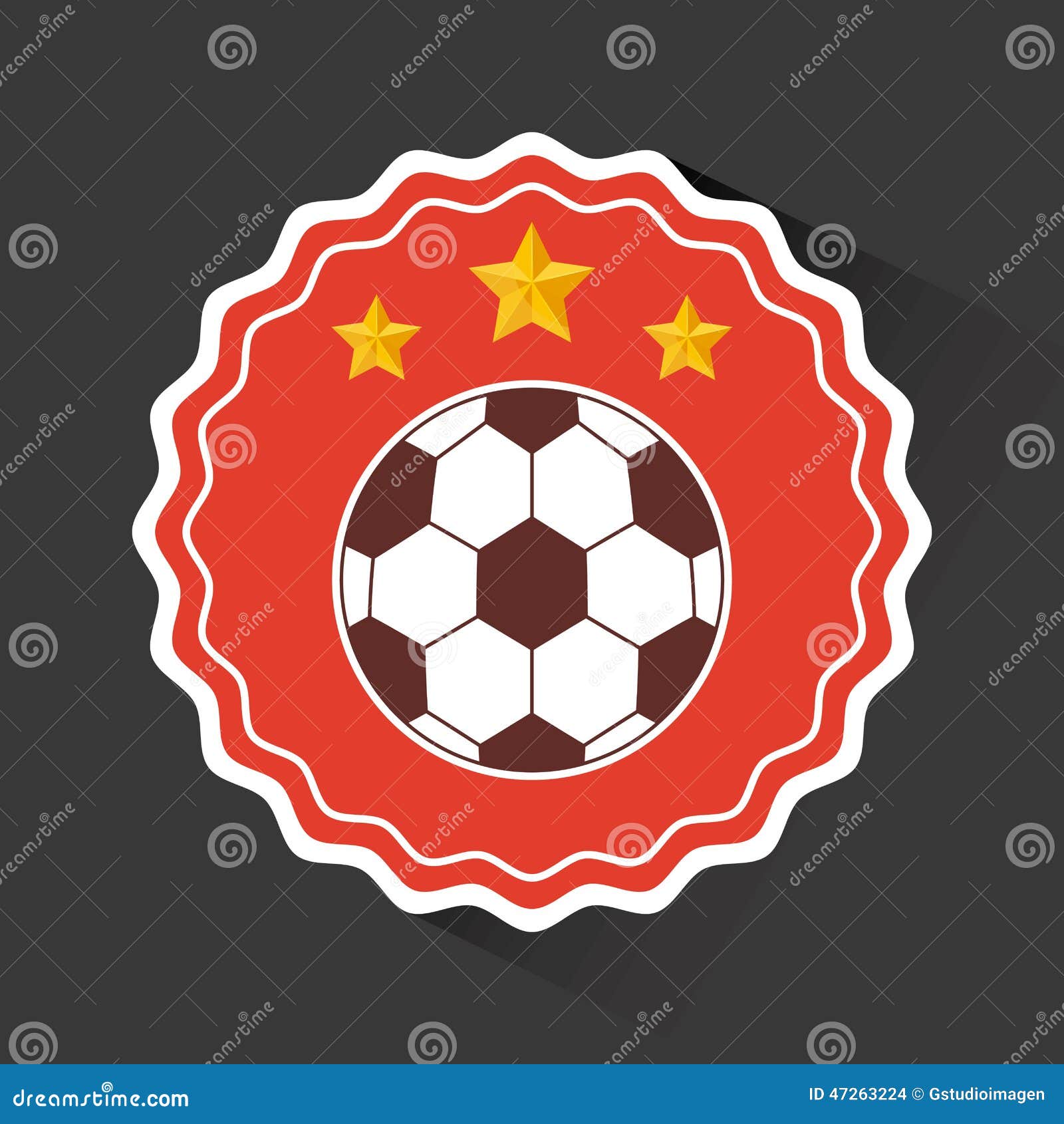 Soccer design stock vector. Illustration of vector, football - 47263224