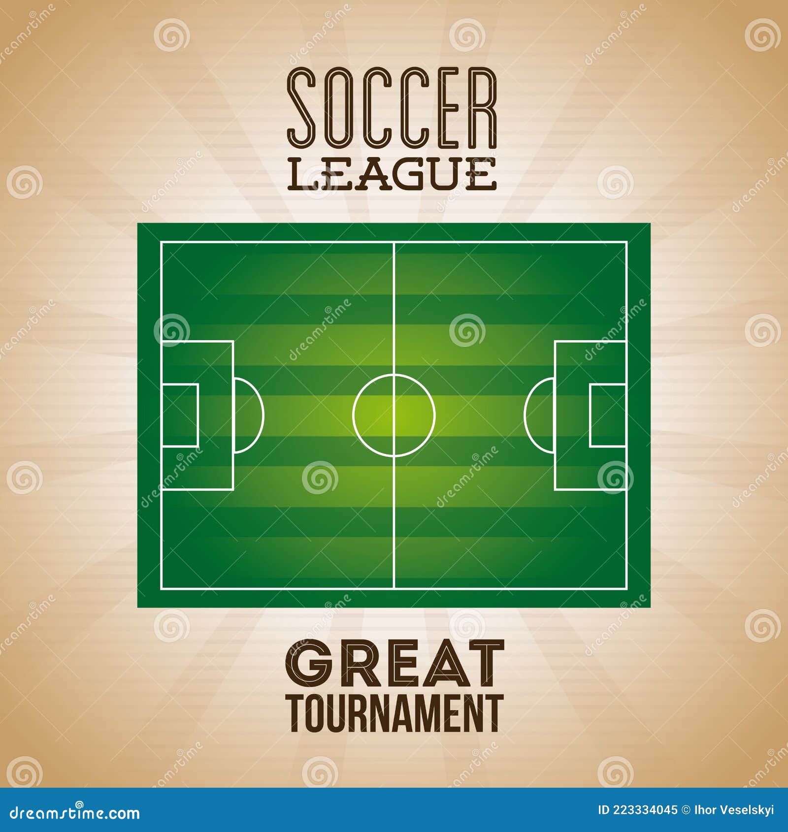 Soccer design stock vector. Illustration of stadium - 223334045