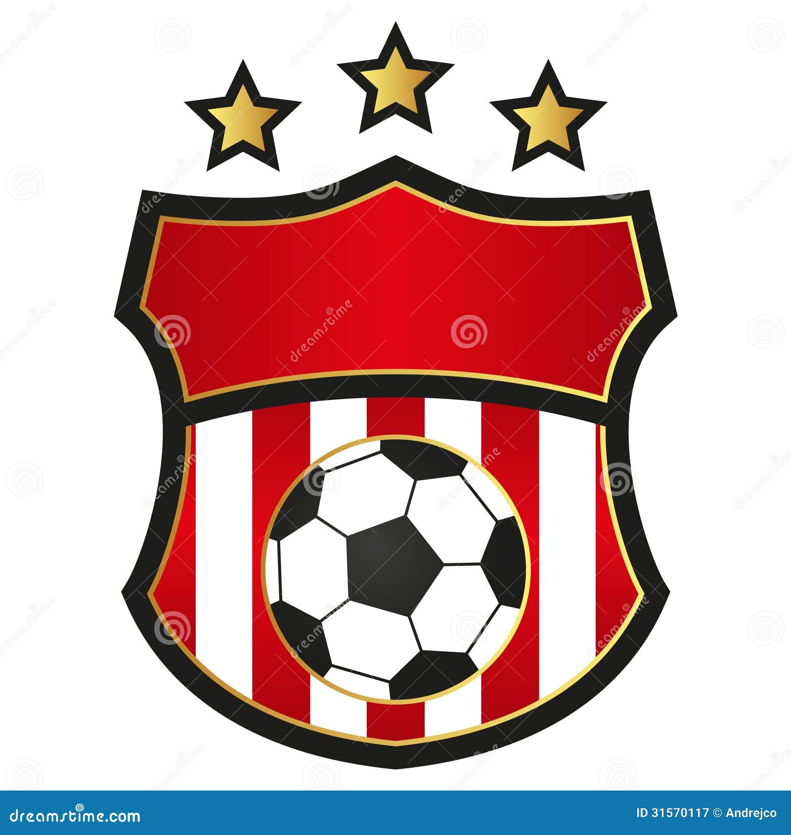 Soccer Emblem stock vector. Illustration of insignia - 31570117
