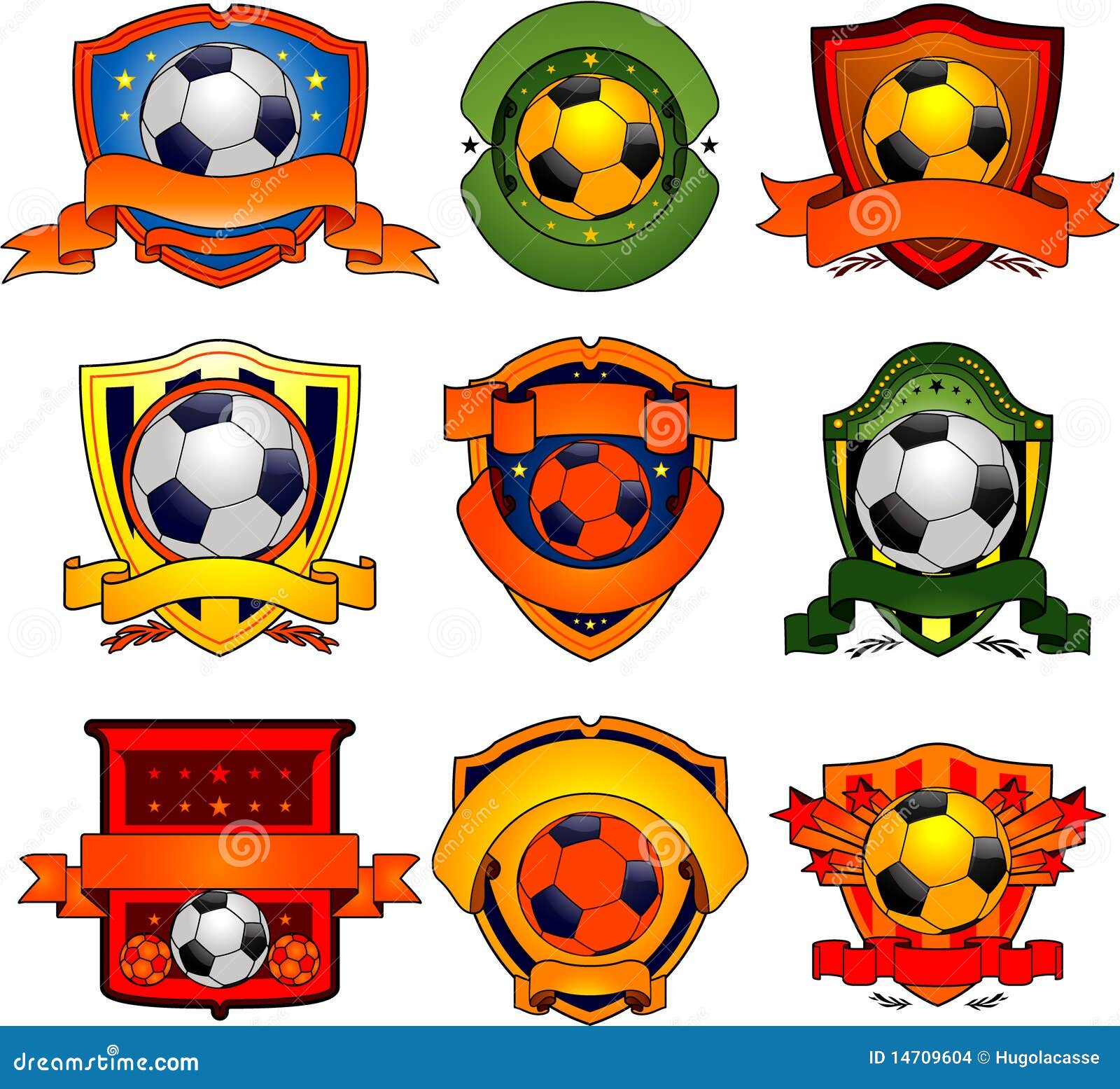 Soccer Logo Emblems Stock Illustrations – 755 Soccer Logo Emblems Stock ...