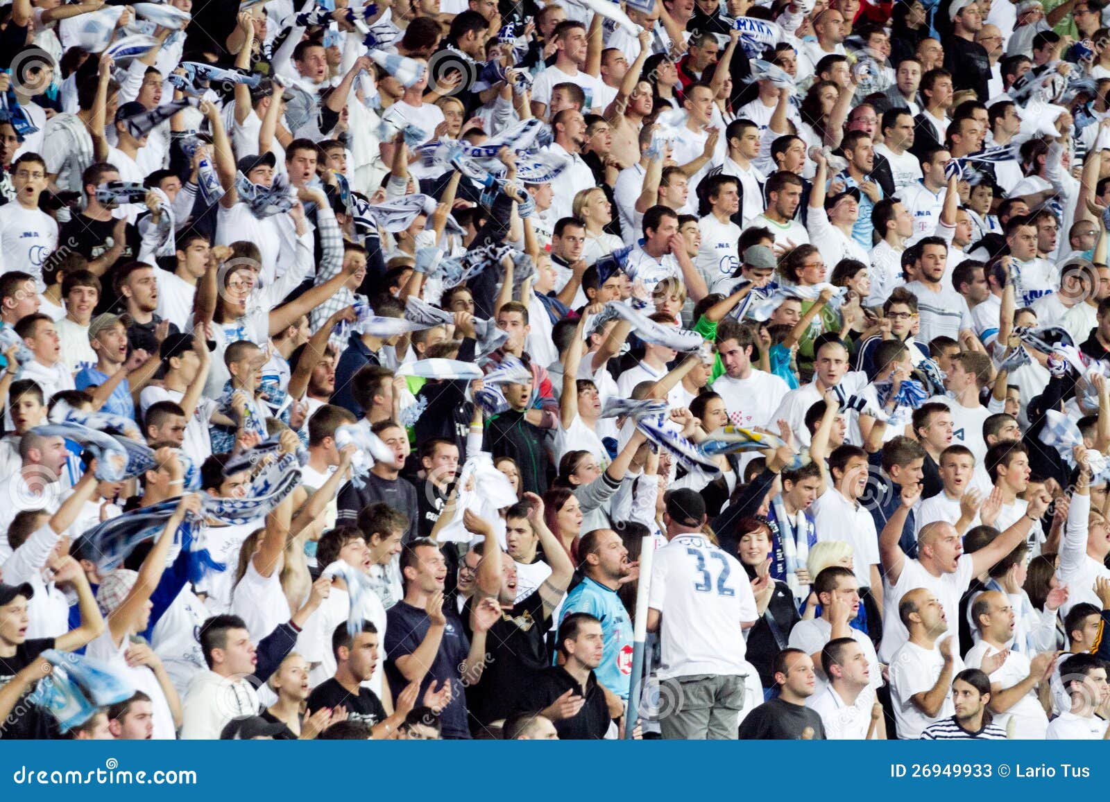 Soccer fans editorial stock photo. Image of fans, torches - 26949933