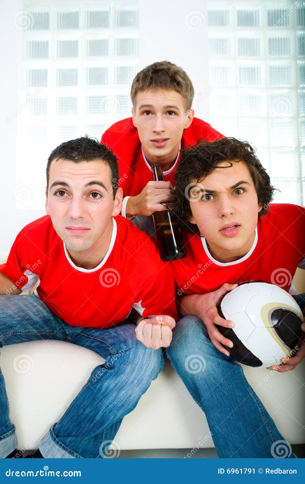Soccer fans stock image. Image of emotion, exciting, caucasian - 6961791