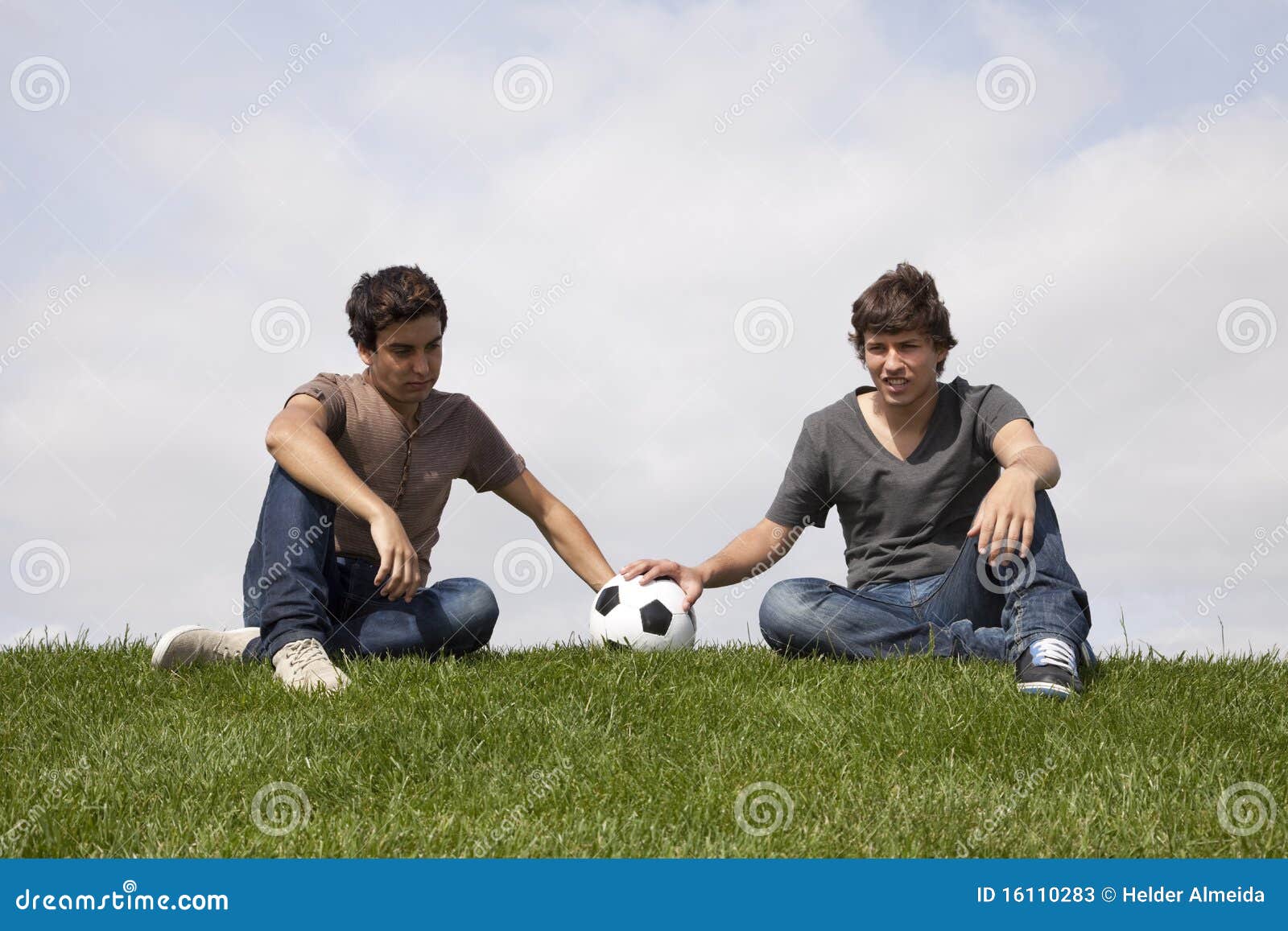 Soccer Fans from a Loosing Team Stock Image - Image of friends, leisure ...