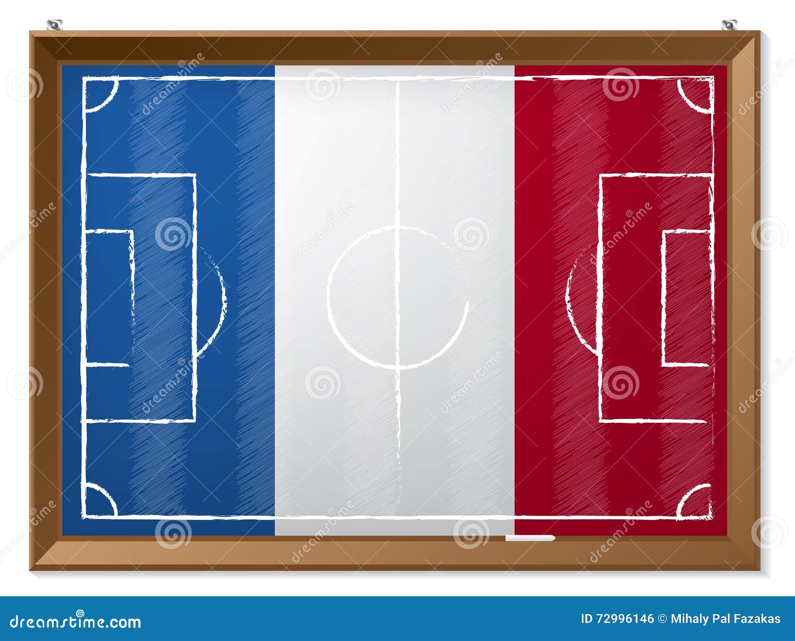Soccer Field Drawing French Flag Stock Illustrations – 4 Soccer Field ...