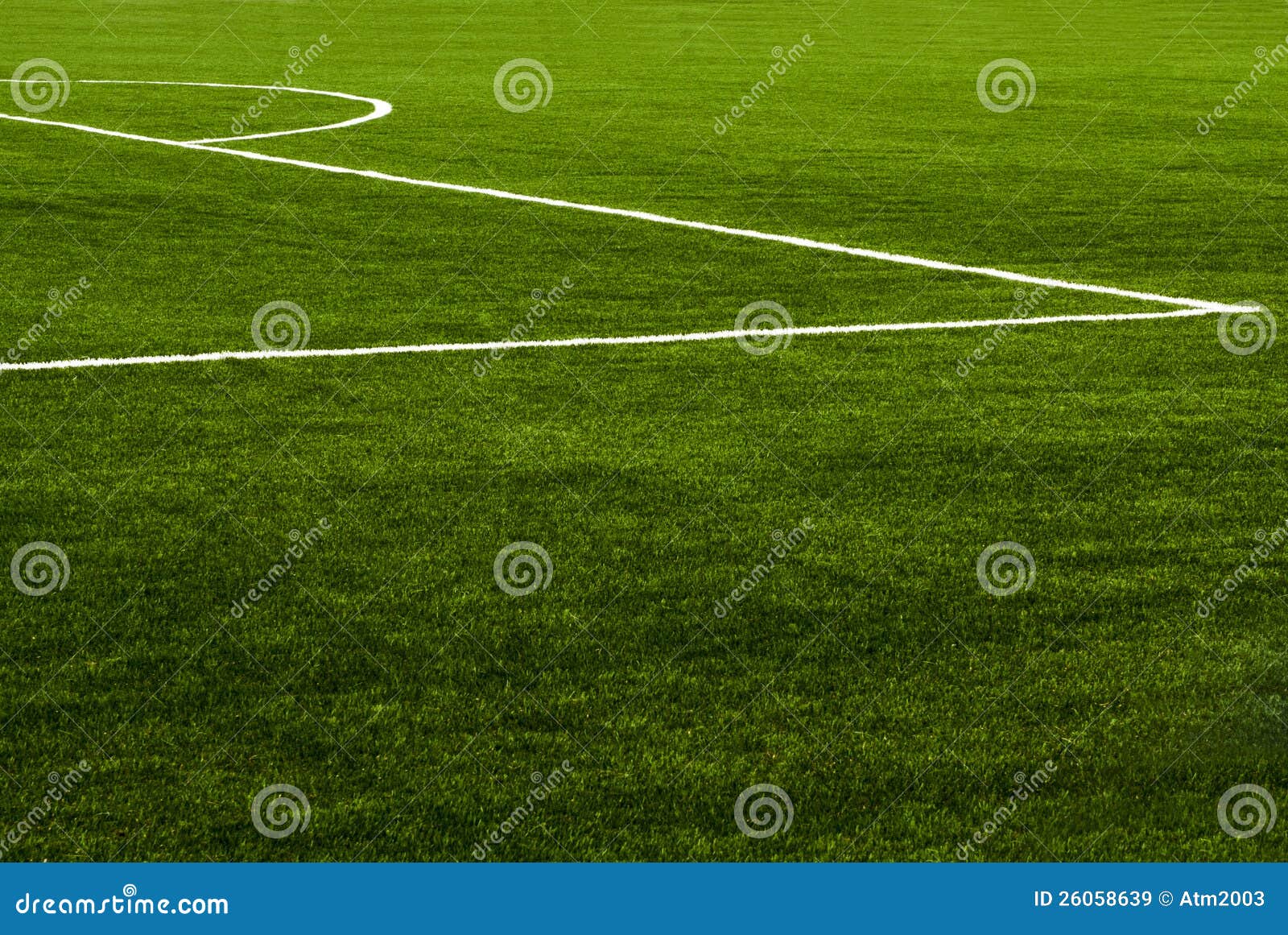 Soccer field grass stock image. Image of concept, lawn - 26058639