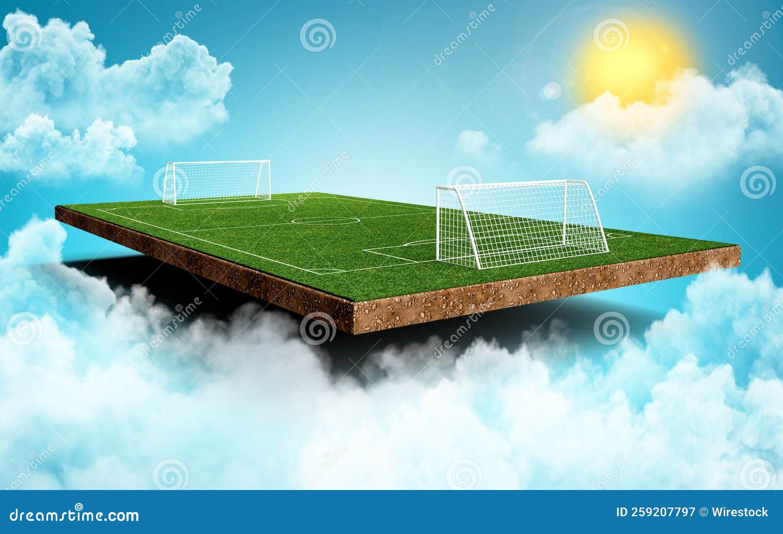 Soccer Field Green Grass, Realistic Imaginary Soccer Stadium and ... Soccer Field Green Grass, Realistic Imaginary Soccer Stadium and ...