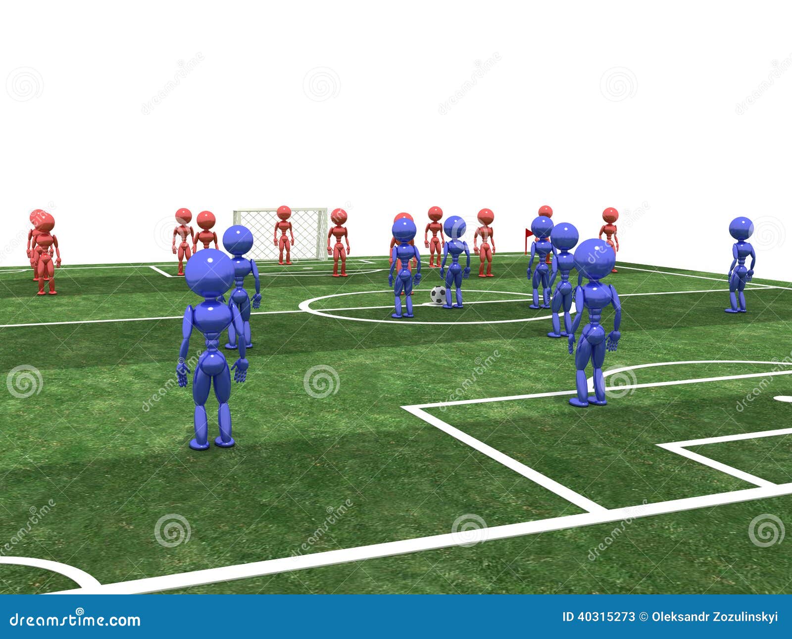 Soccer Field Players 6 Stock Illustrations – 3 Soccer Field Players 6 ...