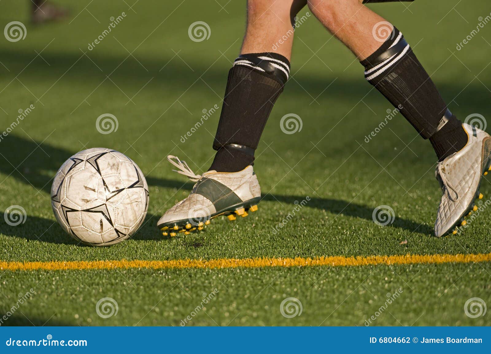Soccer foot work stock photo. Image of high, kick, sports - 6804662