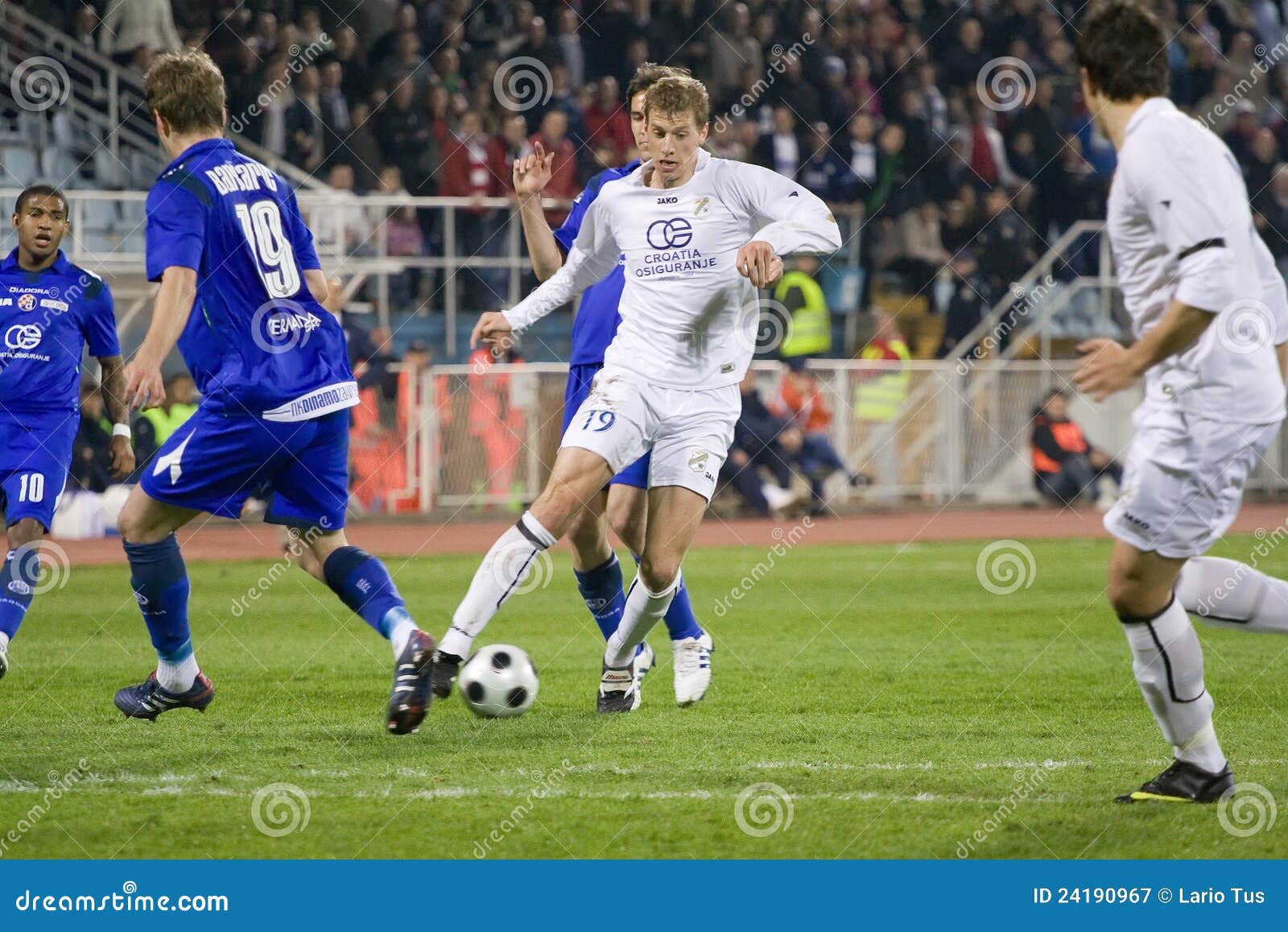 Soccer or football editorial photography. Image of ball - 24190967