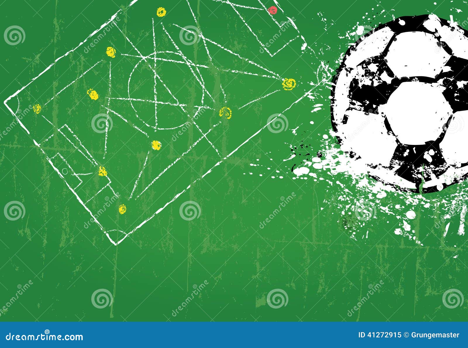 Soccer / Football Design Template Stock Vector - Illustration of ...