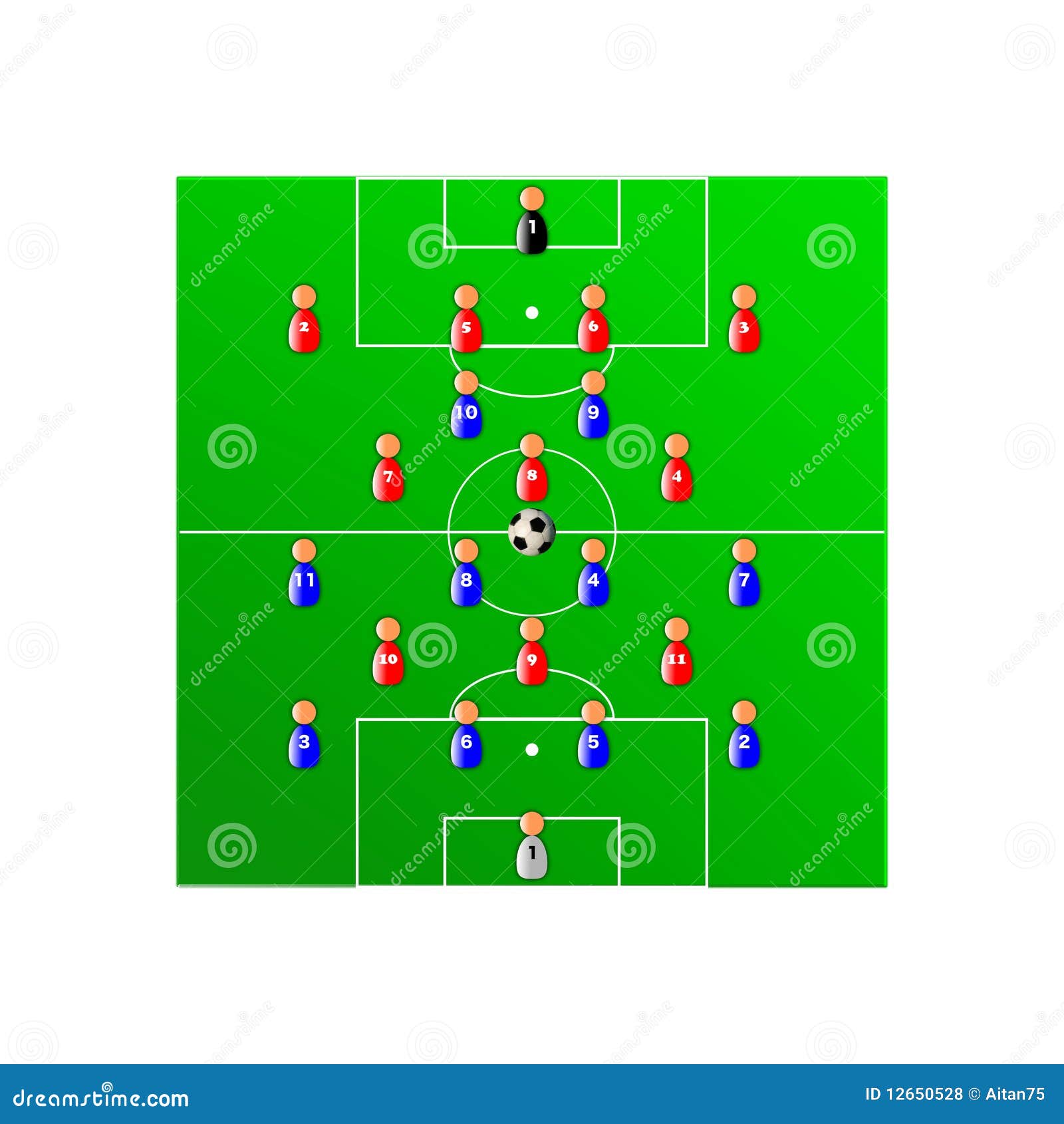 Soccer game stock vector. Illustration of champions, fifa - 12650528