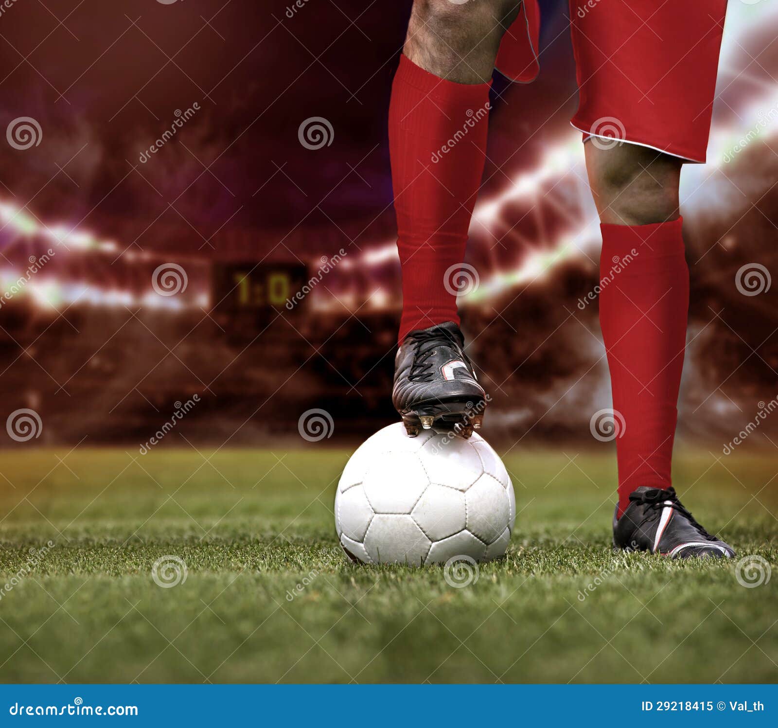Soccer game stock image. Image of scoring, human, football - 29218415