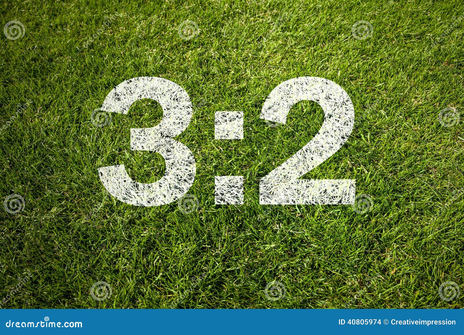 3:2 stock photo. Image of game, footie, background, letters - 40805974