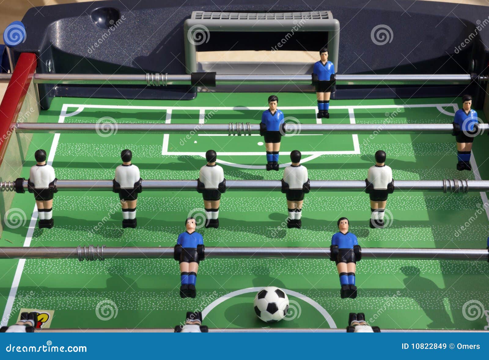 Soccer game table stock image. Image of tabletop, grass - 10822849