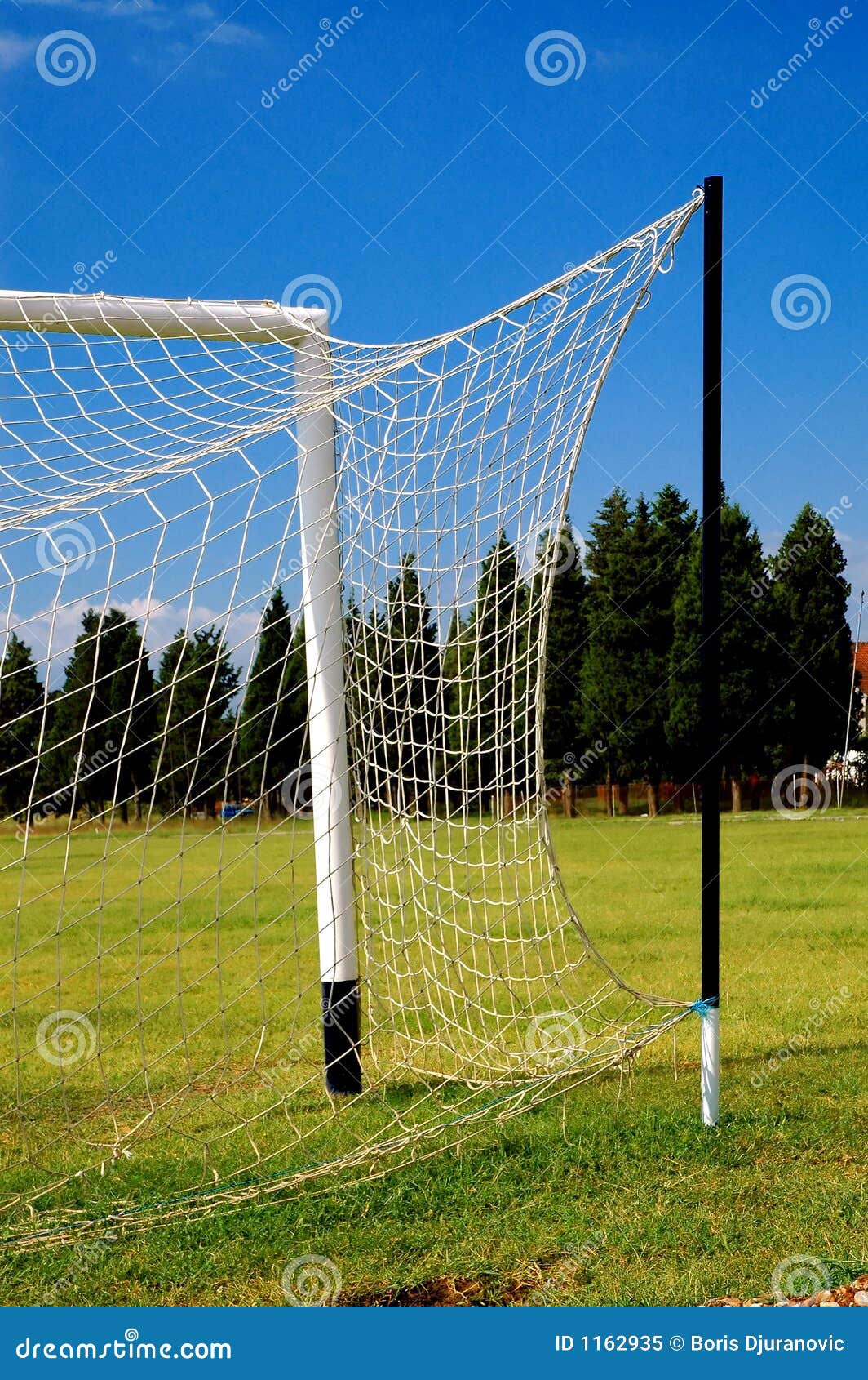 Soccer gate #3 stock image. Image of background, frame - 1162935