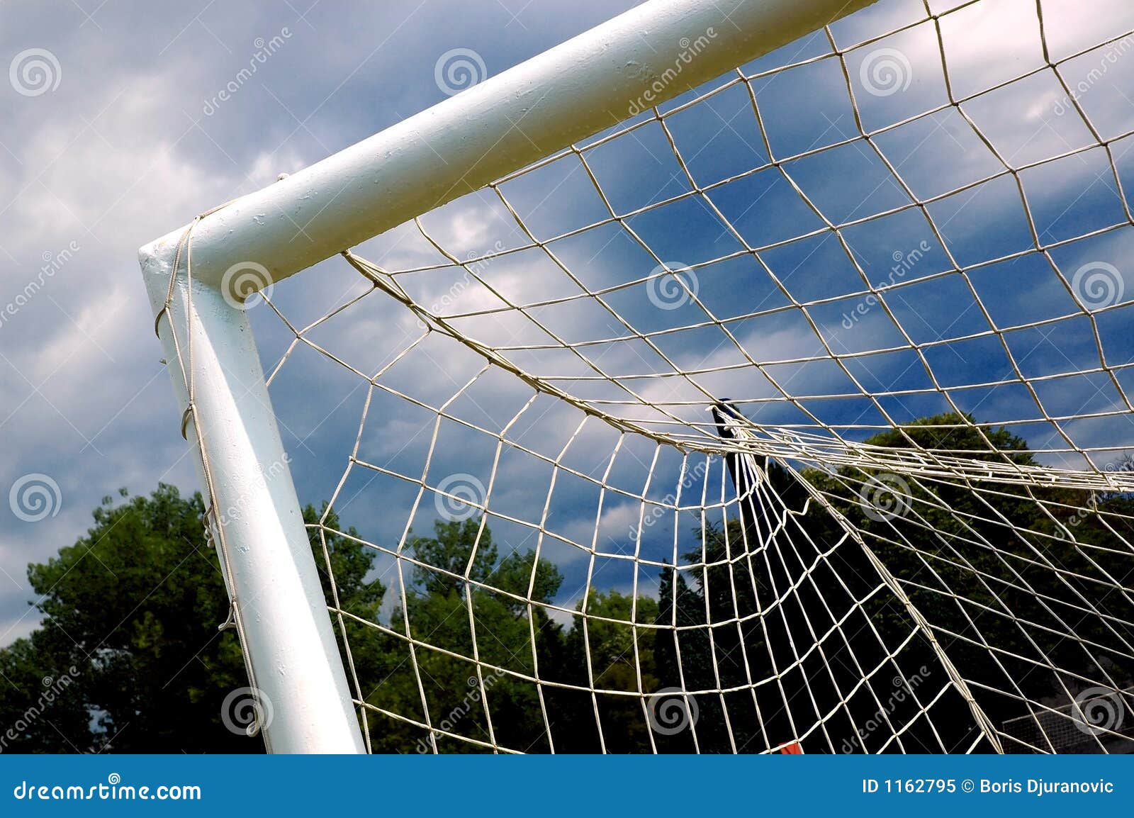 Soccer gate #4 stock image. Image of target, people, field - 1162795