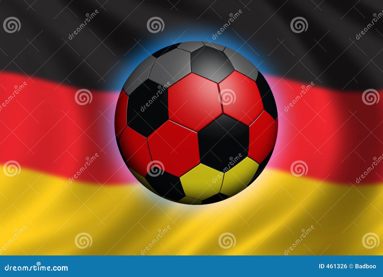 Soccer in Germany stock illustration. Illustration of color - 461326