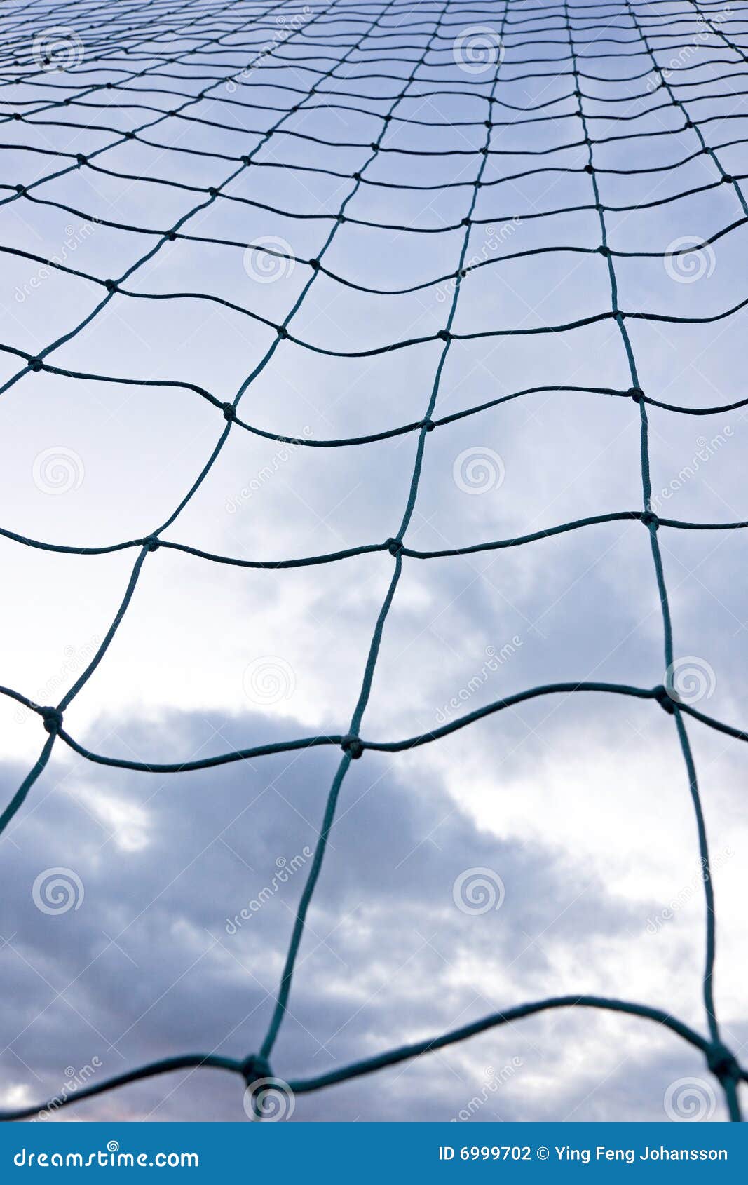 Soccer goal net stock photo. Image of diminishing, perspective - 6999702