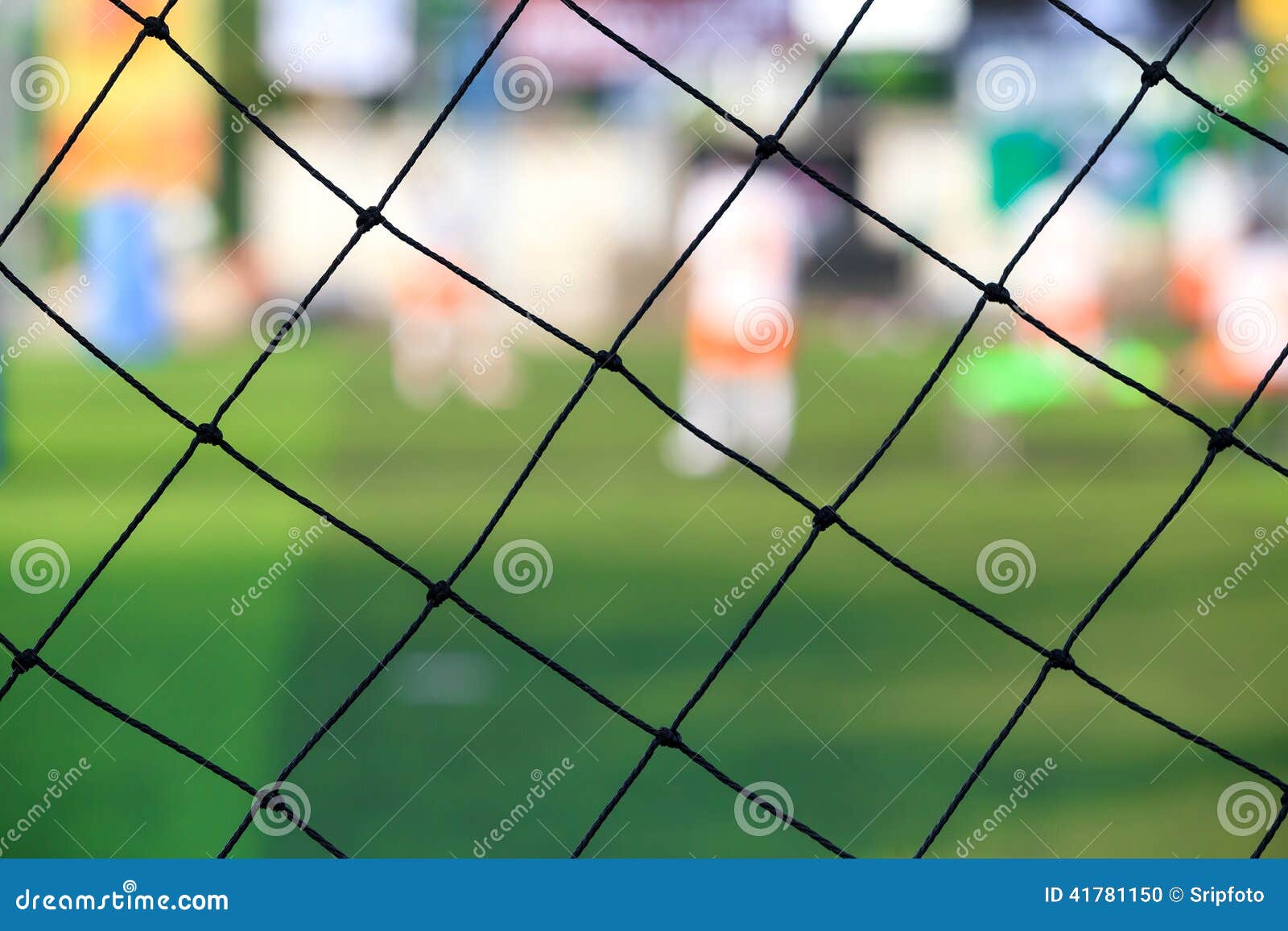 Soccer goal net stock photo. Image of grass, goal, football - 41781150