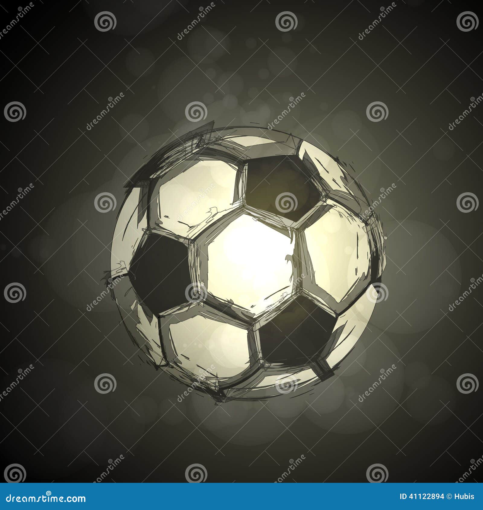 Soccer Light Abstract Design Stock Vector - Illustration of bowl ...