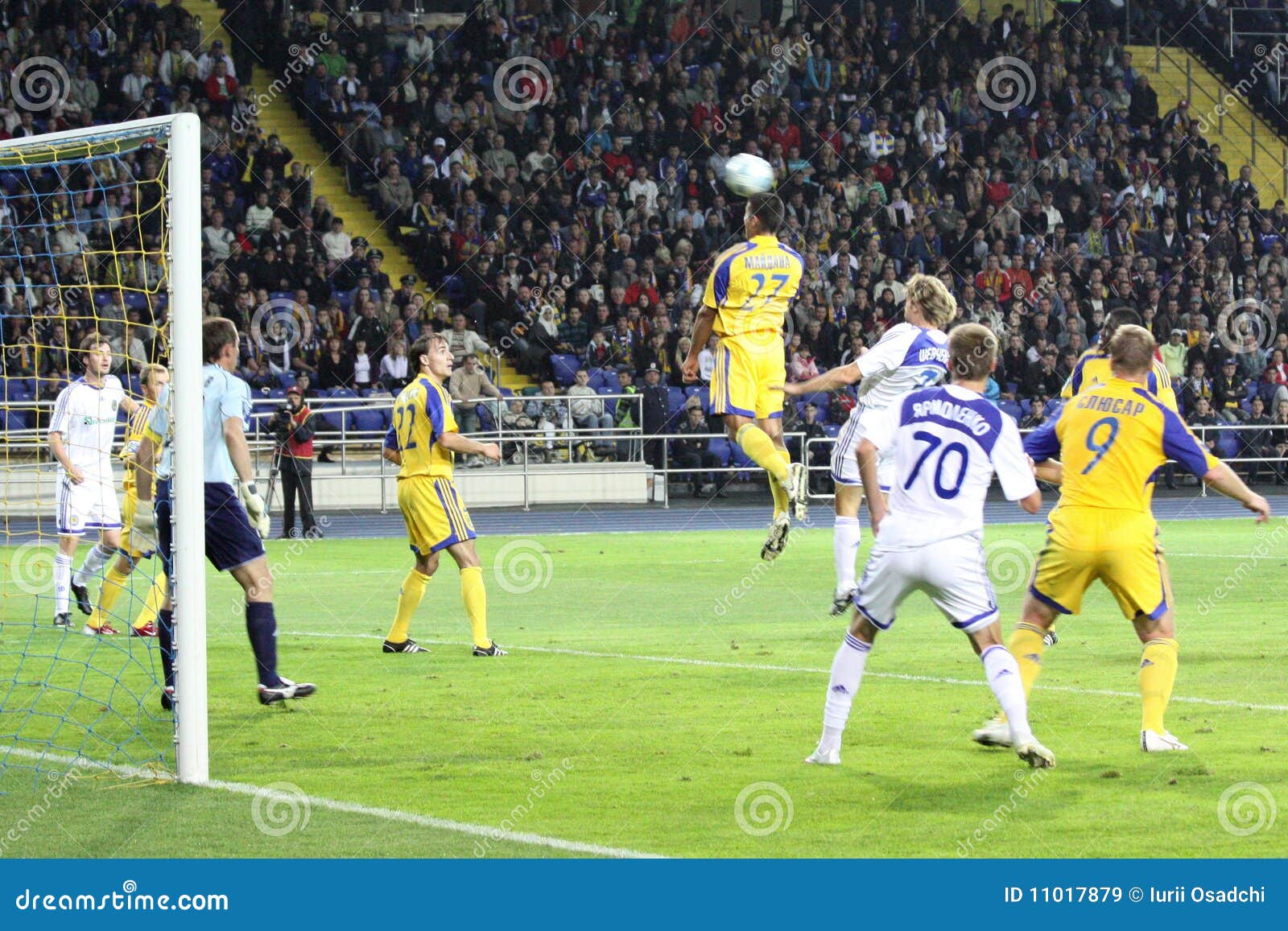 Soccer match editorial stock image. Image of outdoors - 11017879