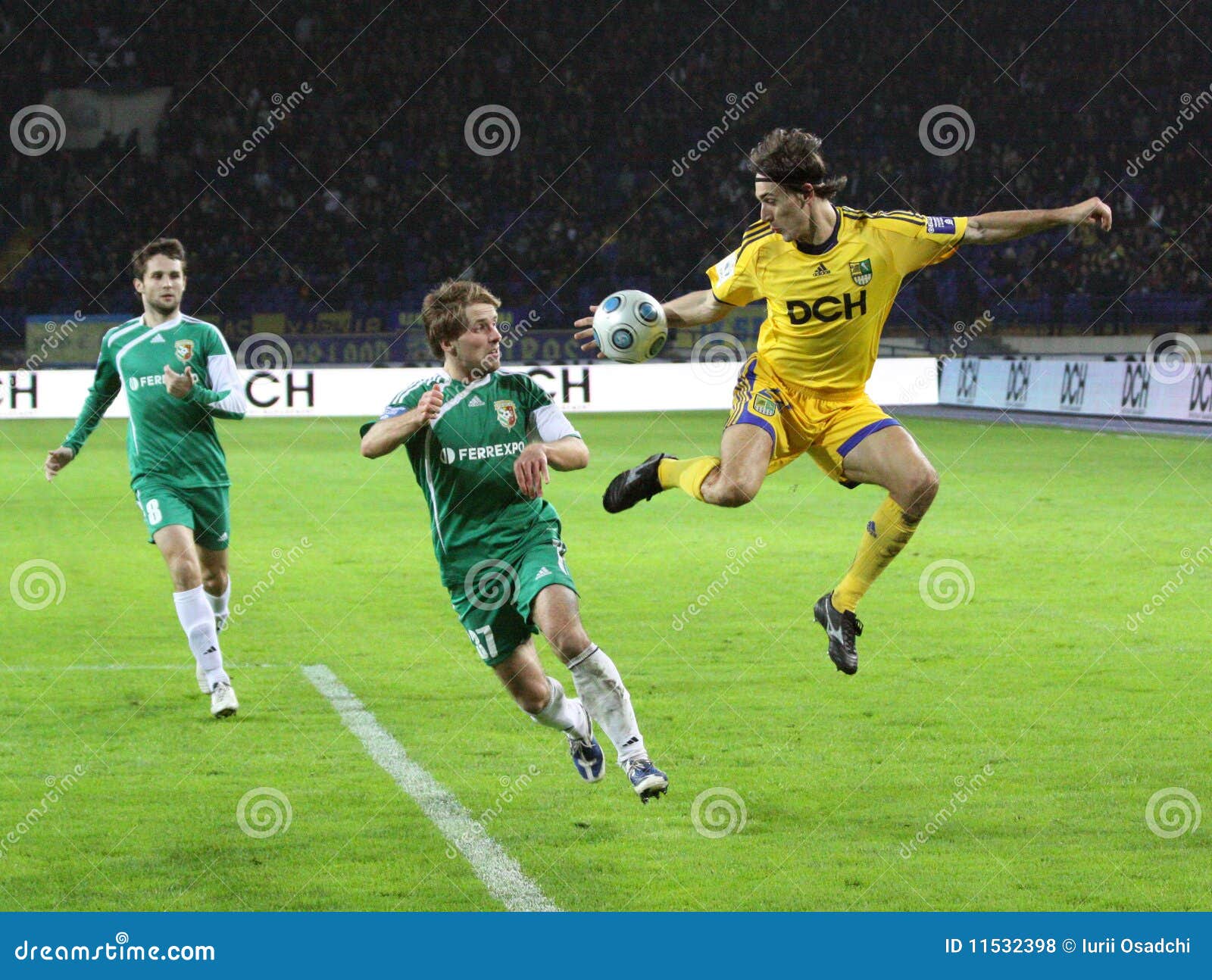 Soccer match editorial stock photo. Image of league, game - 11532398