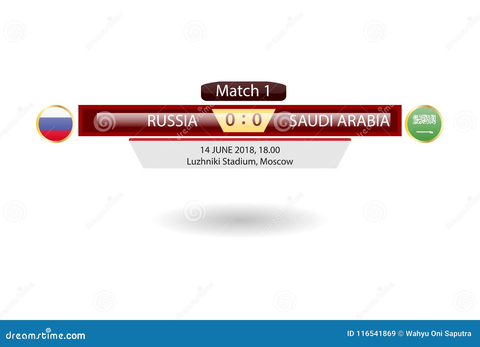 Soccer Match Schedule Illustration Editorial Stock Image - Illustration ...