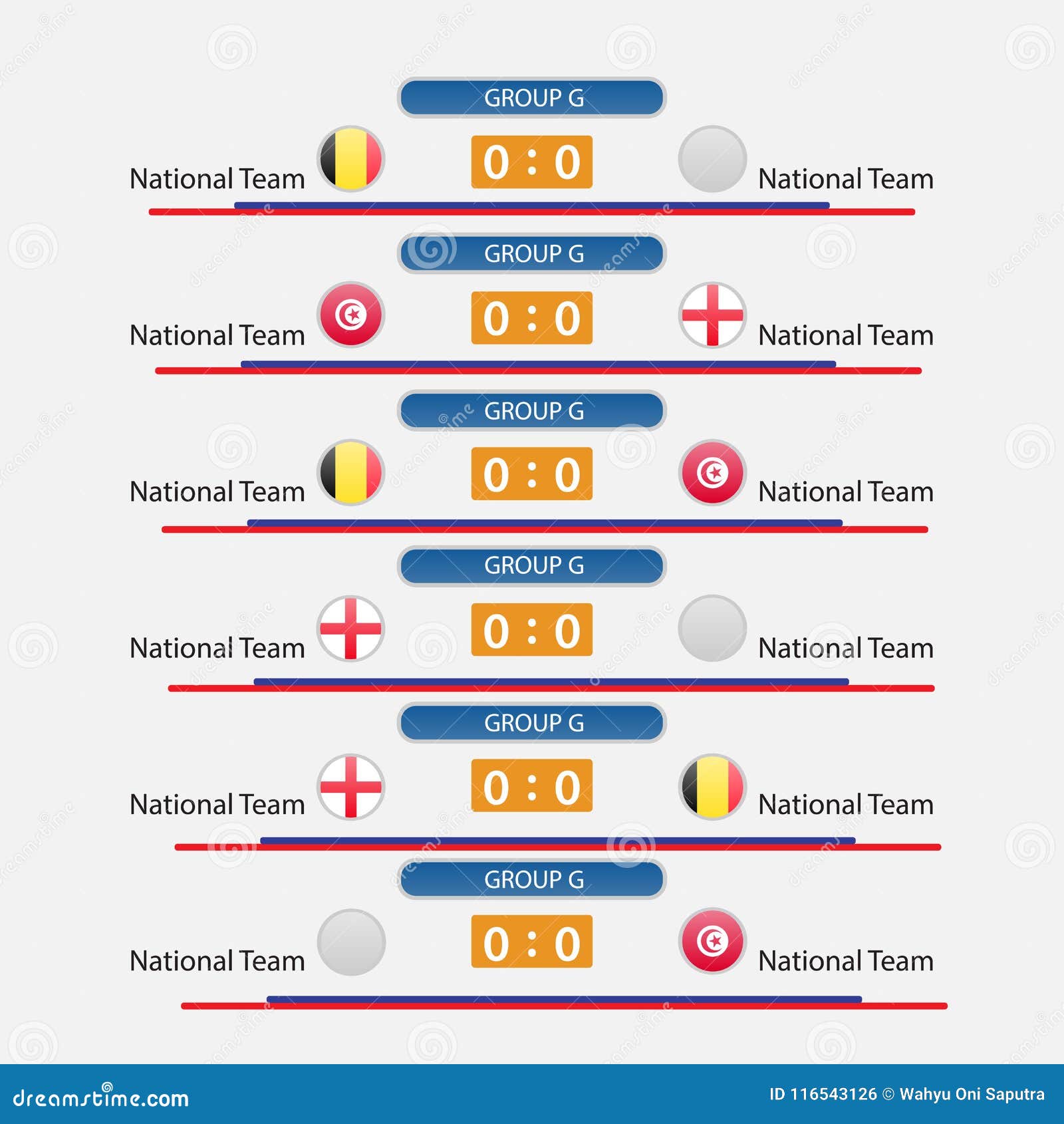 Soccer Match Schedule Illustration Stock Illustration - Illustration of ...