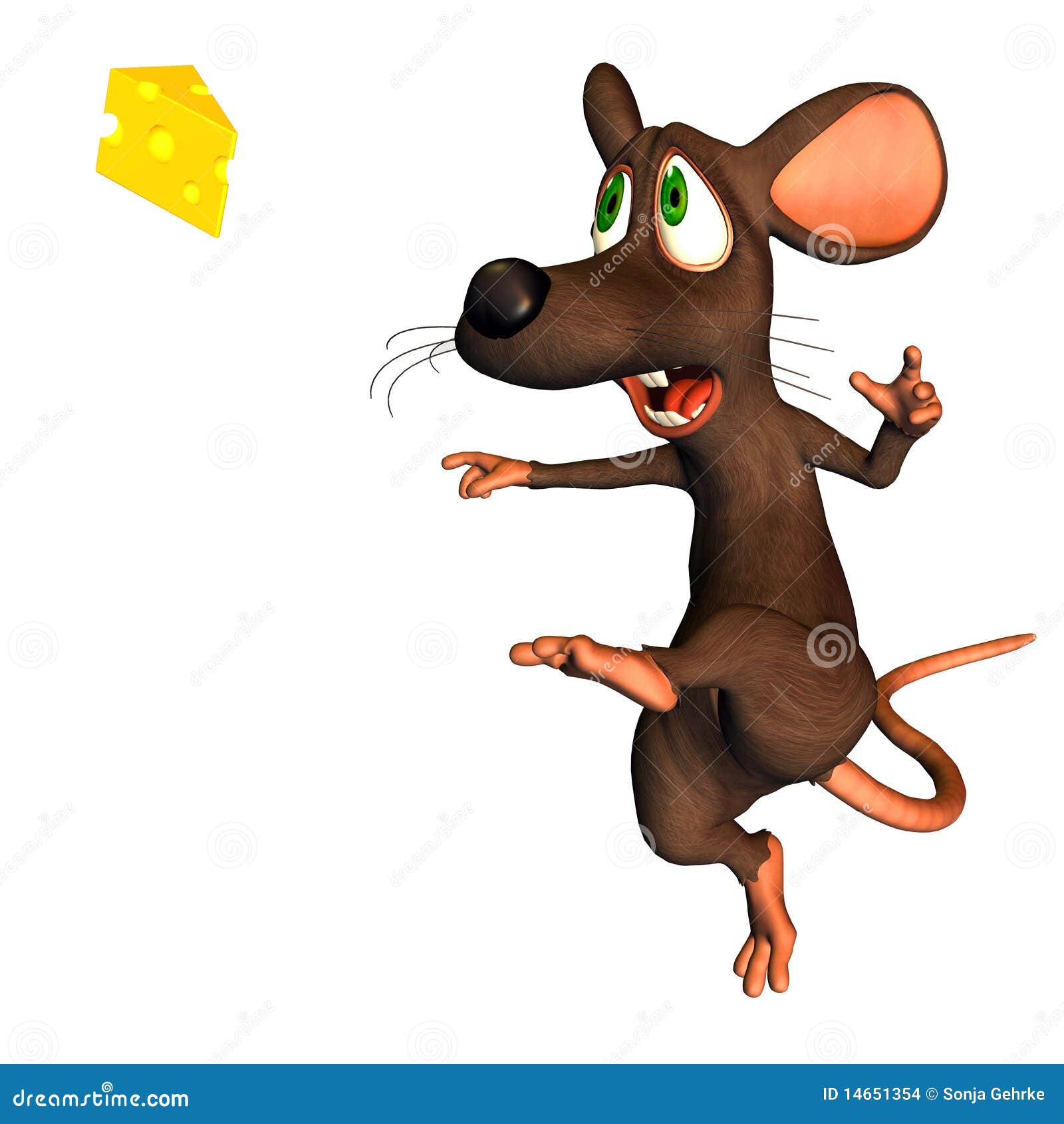 Soccer Mouse stock illustration. Illustration of football - 14651354
