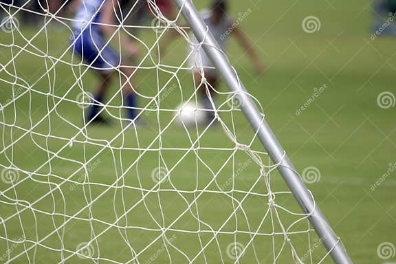 Soccer net stock image. Image of metaphorical, grass, competition - 459833