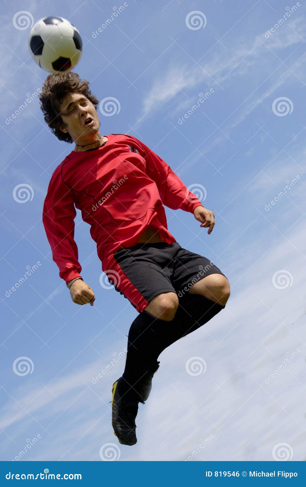 Soccer Player stock photo. Image of competition, stretching - 819546