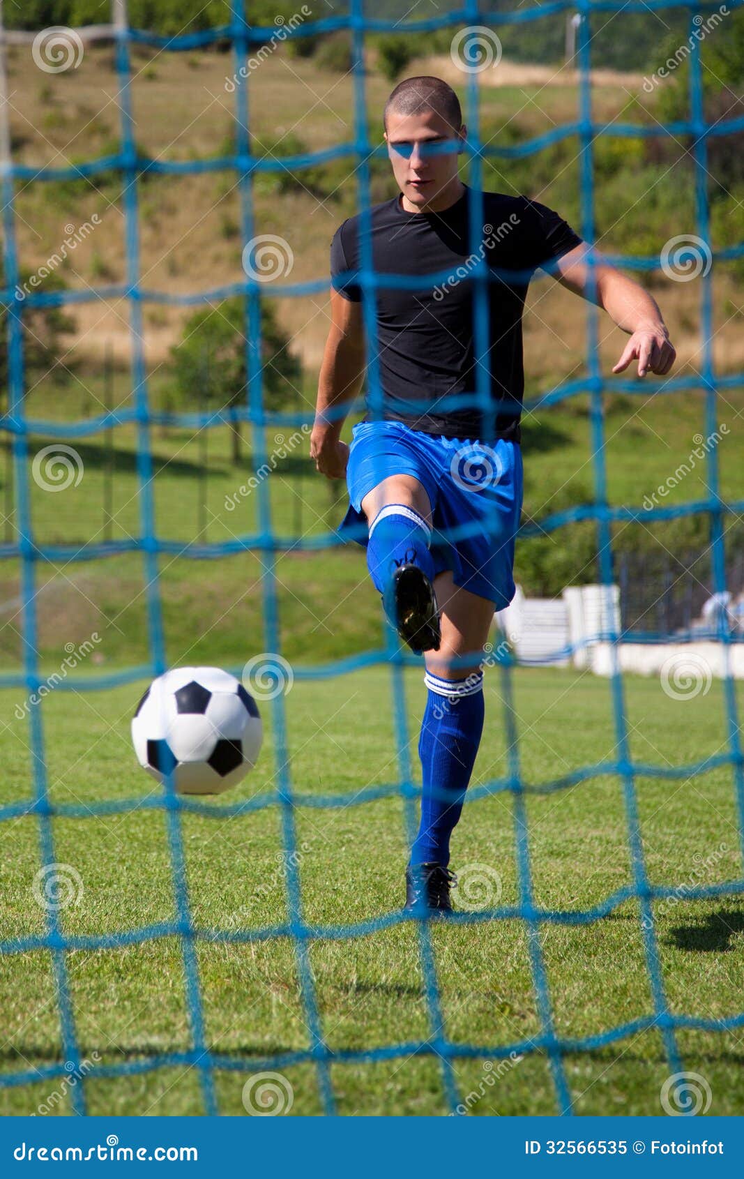 Soccer player stock image. Image of league, person, activity - 32566535